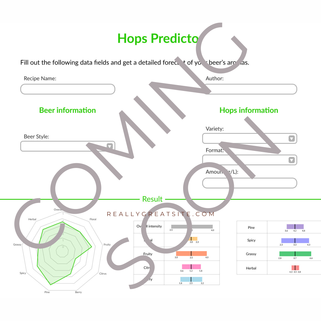 Hops Preditor – Beer Learning